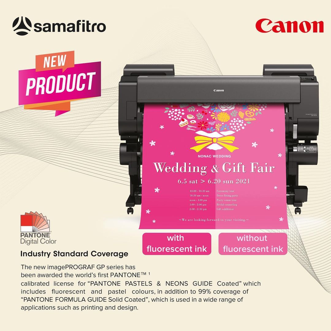 Canon imagePROGRAF GP-520 and GP-540 | PT.Samafitro cabang Surabaya